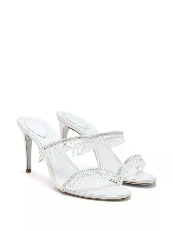 Rene Caovilla Chandelier Crystal-embellished Sandals