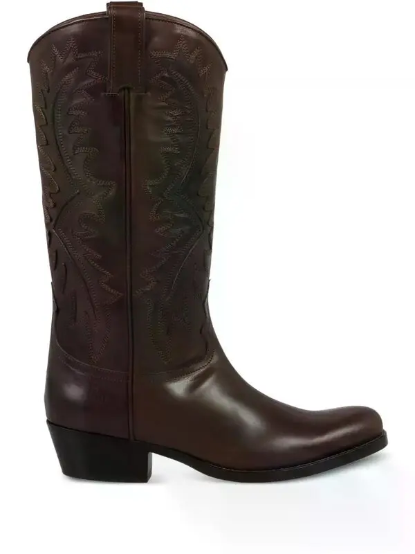 Sartore Embroidered Cowboy Boots