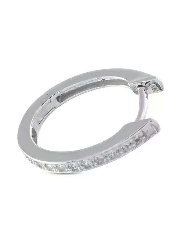 LB EXCLUSIVE Diamond Hoop Earrings