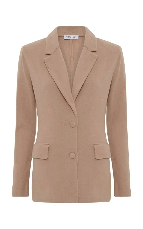 Gabriela Hearst Zander Knit Cashmere Jacket