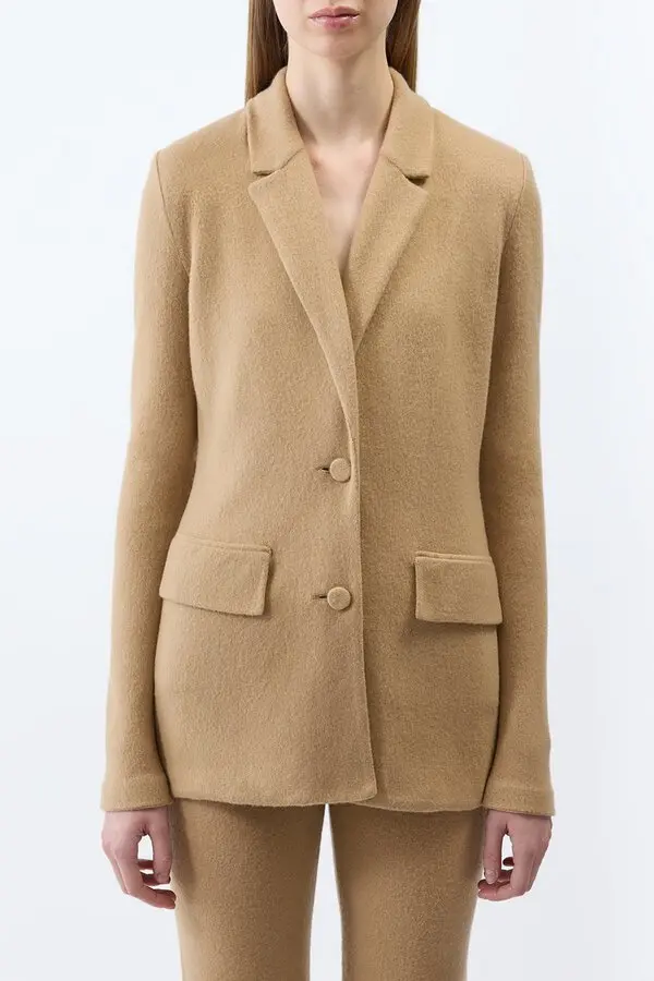 Gabriela Hearst Zander Knit Cashmere Jacket
