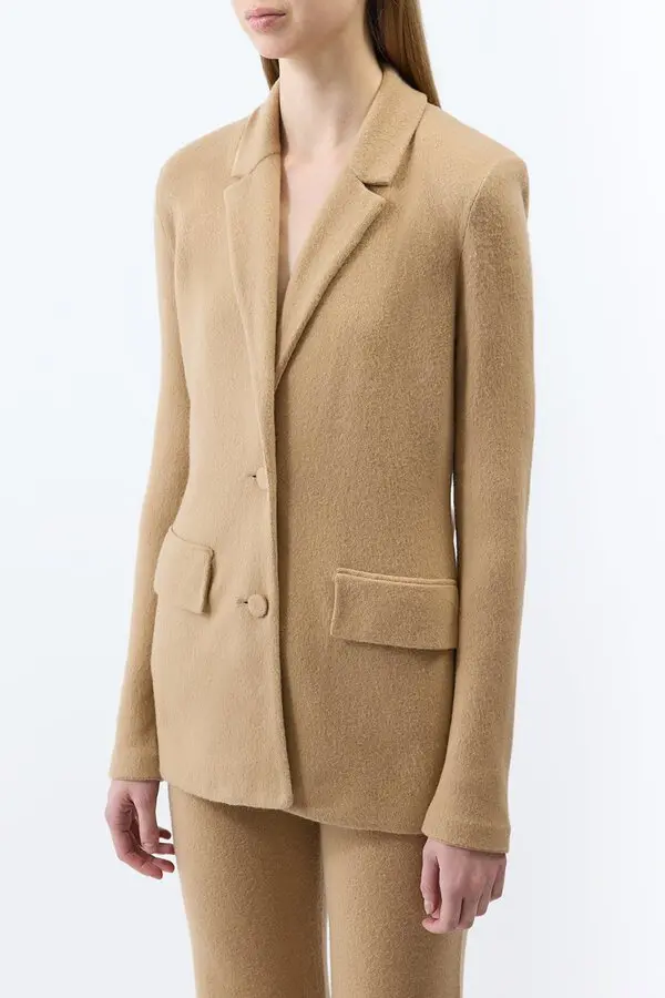 Gabriela Hearst Zander Knit Cashmere Jacket