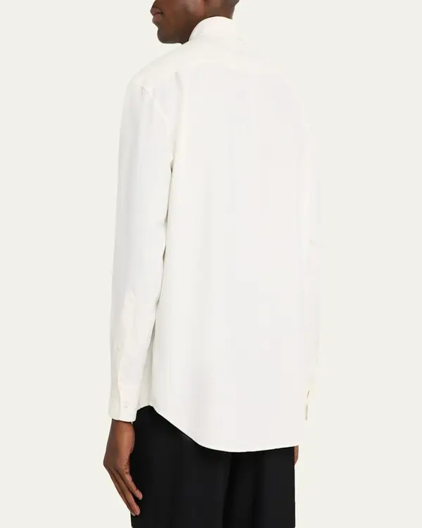 THE ROW Granada Silk Sport Shirt