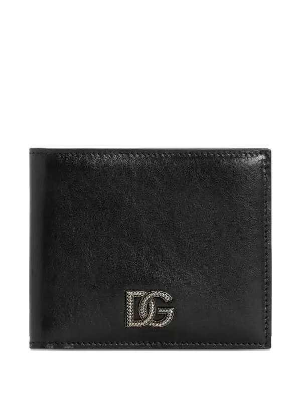 Dolce & Gabbana Tempesta Leather Wallet - Black
