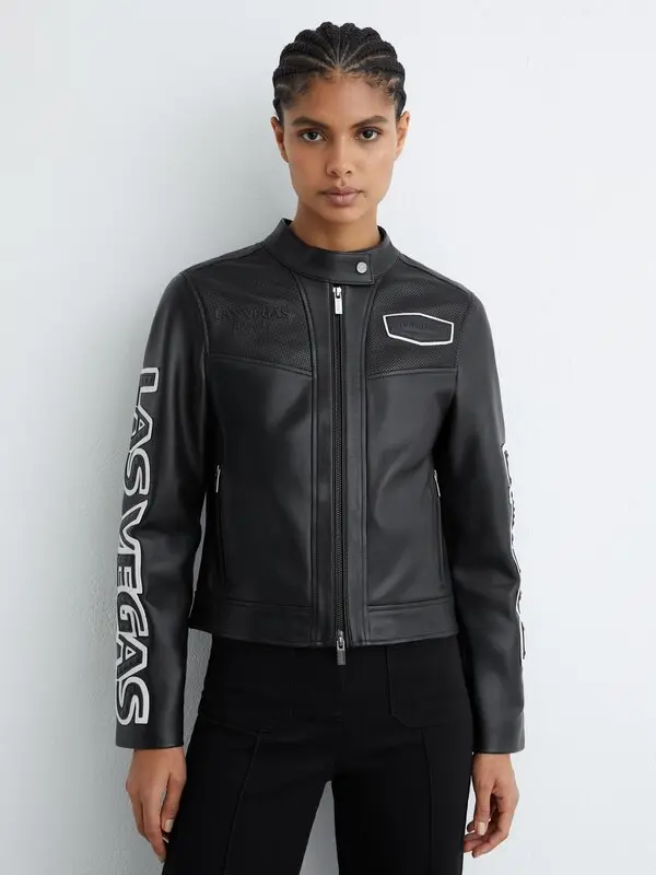 REISS F1 Team Las Vegas Biker Jacket
