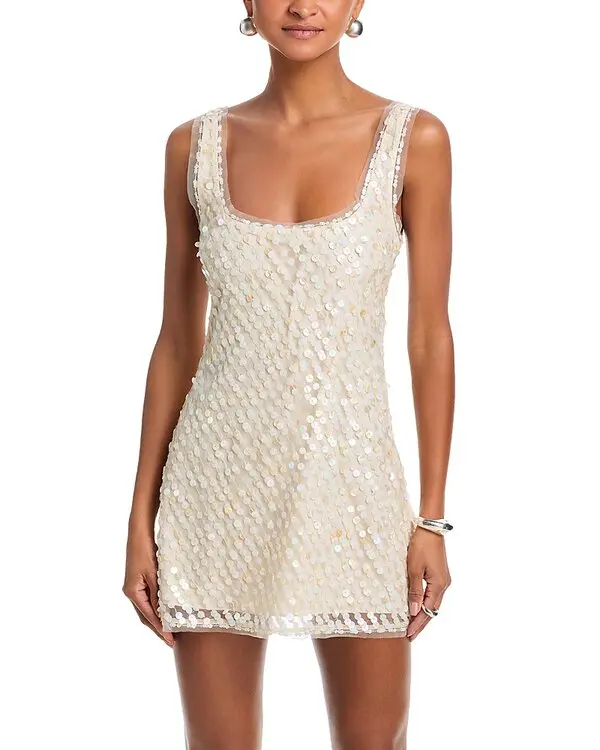 LoveShackFancy Ciris Mini Dress