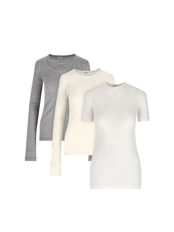 JIL SANDER Cotton Top Set