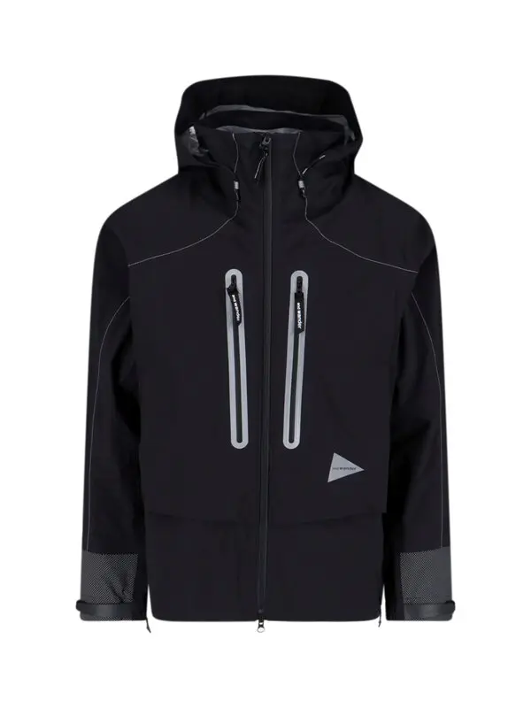 AND WANDER Pertex Shield Jacket - Black