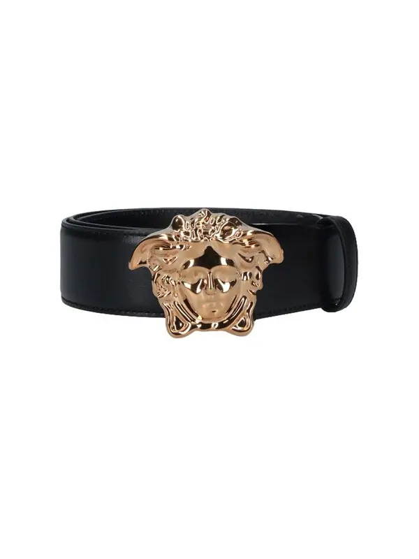 Versace Medusa Belt - Black