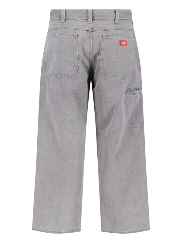 Dickies Double Knee Straight Jeans - Gray