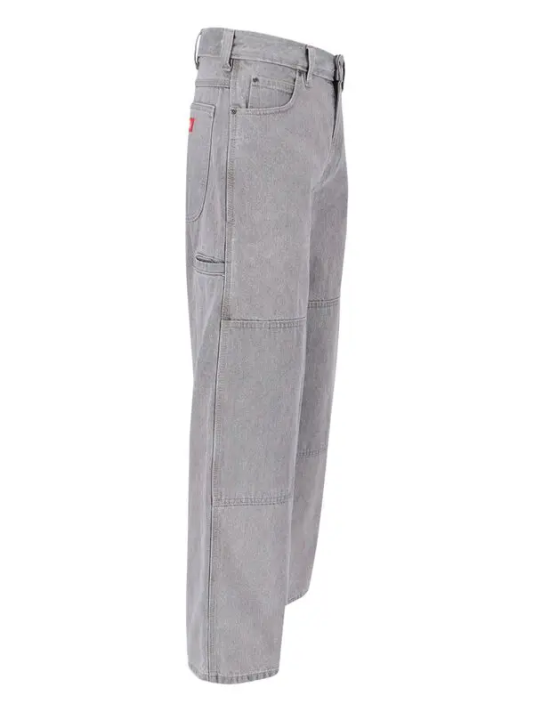 Dickies Double Knee Straight Jeans - Gray