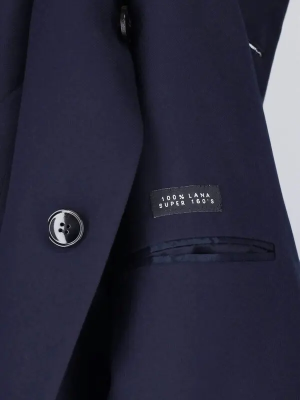 Max Mara Virgin Wool Blazer - Blue