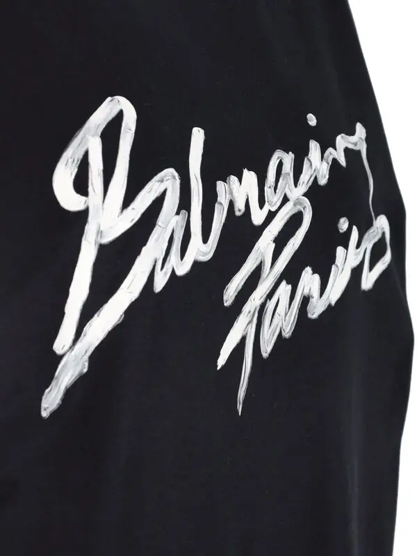 Balmain Brush Print T-shirt