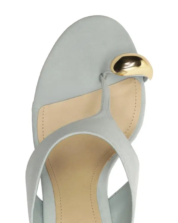 Schutz Maisie High Heel Sandals - Light Azure