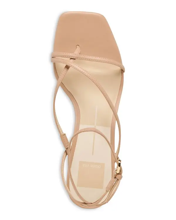 Dolce Vita Karlos Ankle Strap Sandals - Light Tan Leather