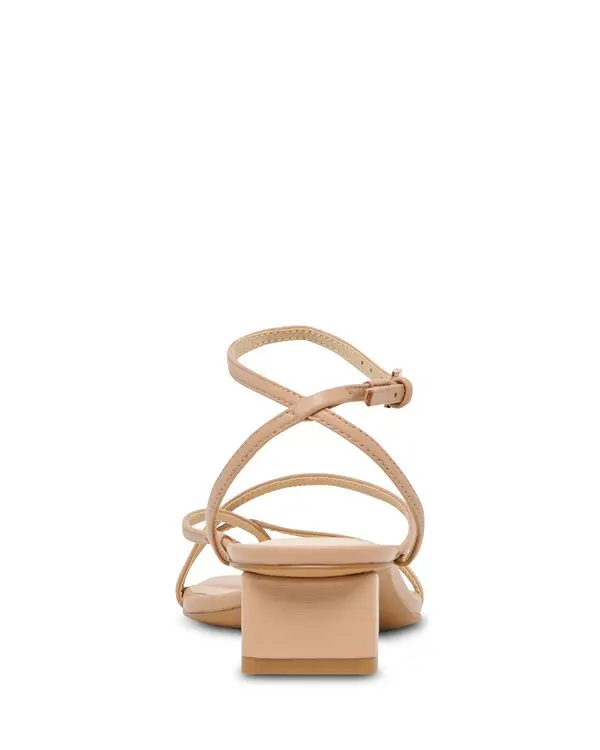 Dolce Vita Karlos Ankle Strap Sandals - Light Tan Leather