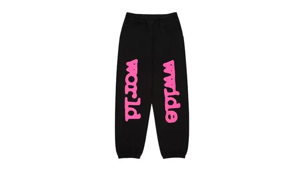 SP5DER Beluga Angel Number Sweatpant - Black