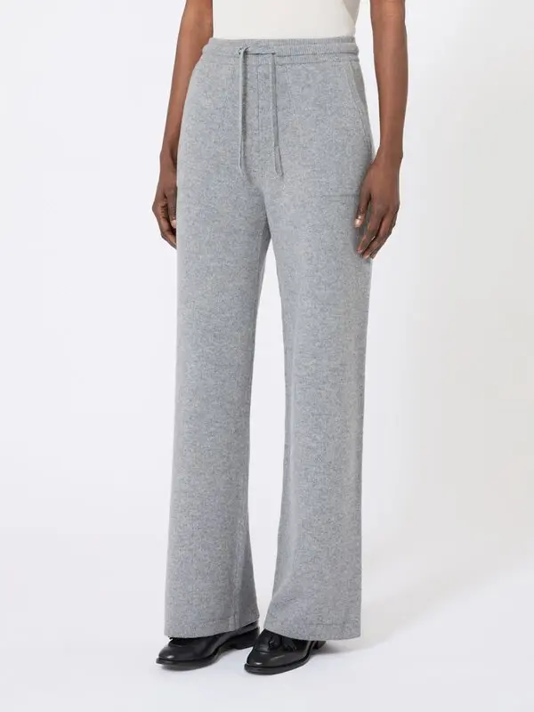 Max Mara Wool And Cashmere Drawstring Trousers
