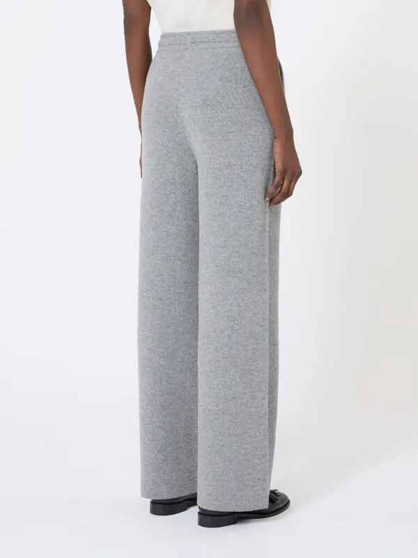 Max Mara Wool And Cashmere Drawstring Trousers