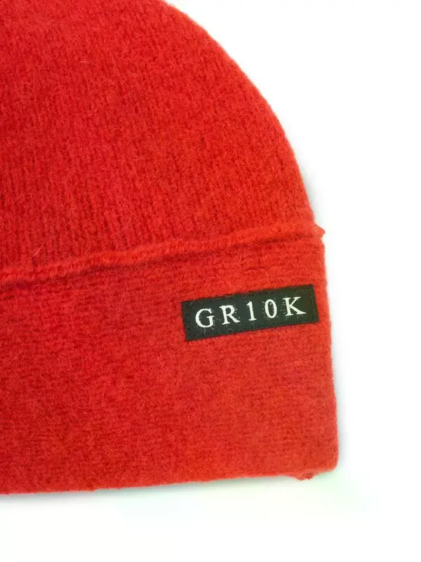 GR10K Logo-detail Beanie Hat