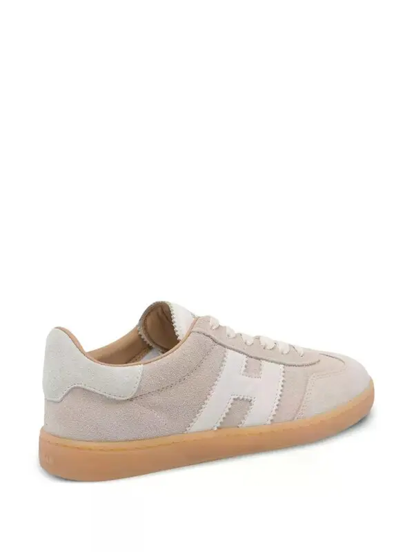 Hogan Suede Trainers With Logo Patch
