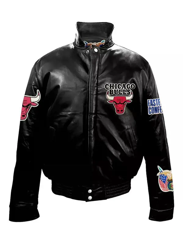 JEFF HAMILTON Leather Puffer Jacket
