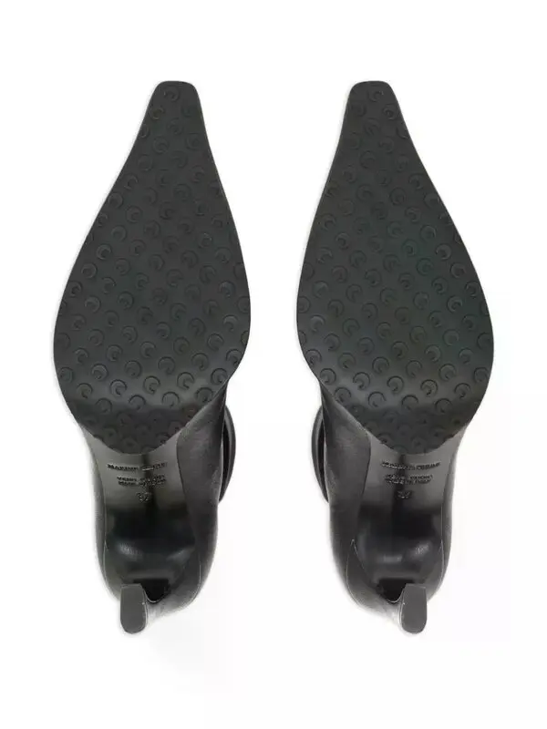 MARINE SERRE Ms Kiss Leather Boots