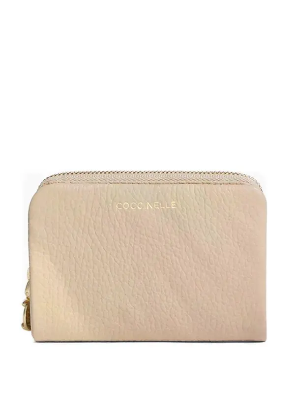 COCCINELLE Zip-up Wallet - Neutrals