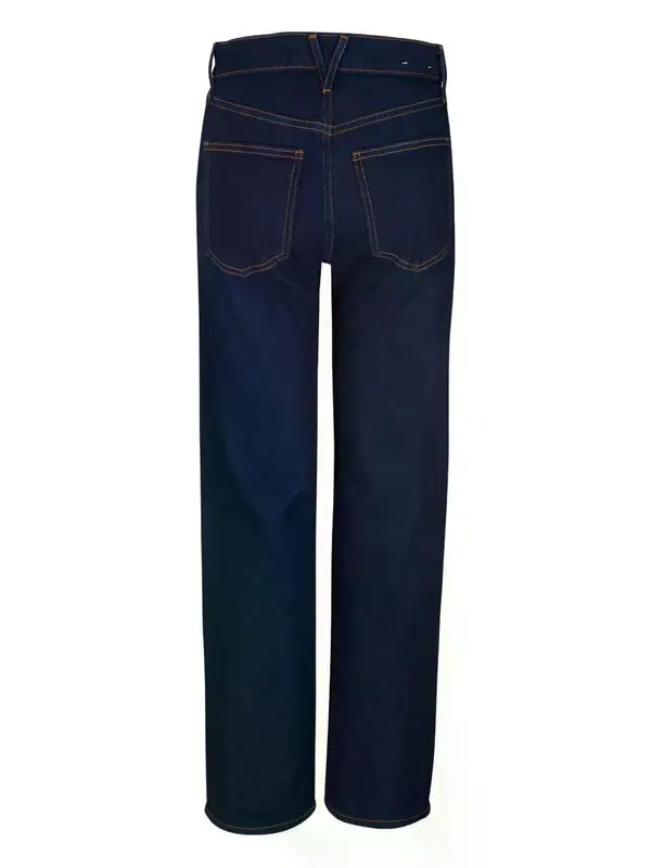 Veronica Beard Leah Jeans With Topstitching