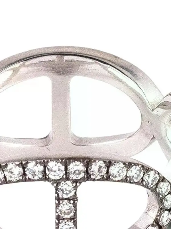 SYLVA & CIE Diamond Buckle Ring