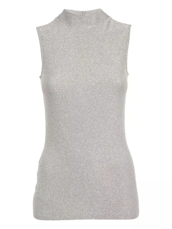 REISS Knit High-neck Top