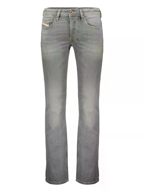 DIESEL Straight Leg Jeans With Belt Loops