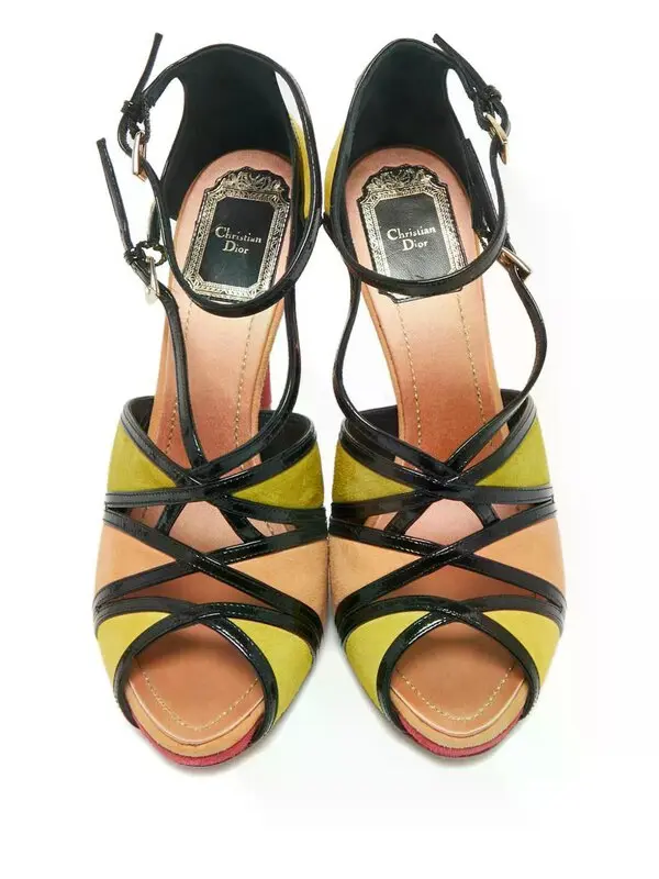 Dior Peep-toe Heeled Sandals