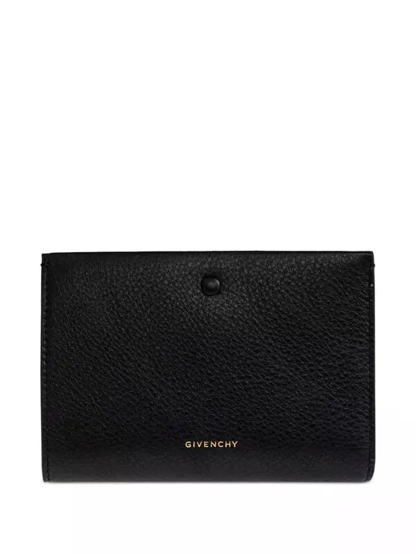 Givenchy Grained-leather Wallet - Black