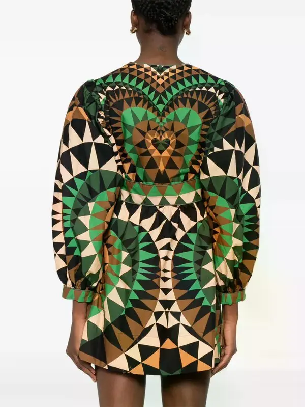 Farm Rio Heart Deco Blouse