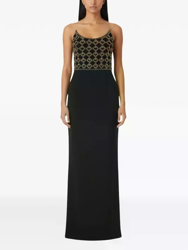 Rebecca Vallance Vesper Embellished Maxi Dress