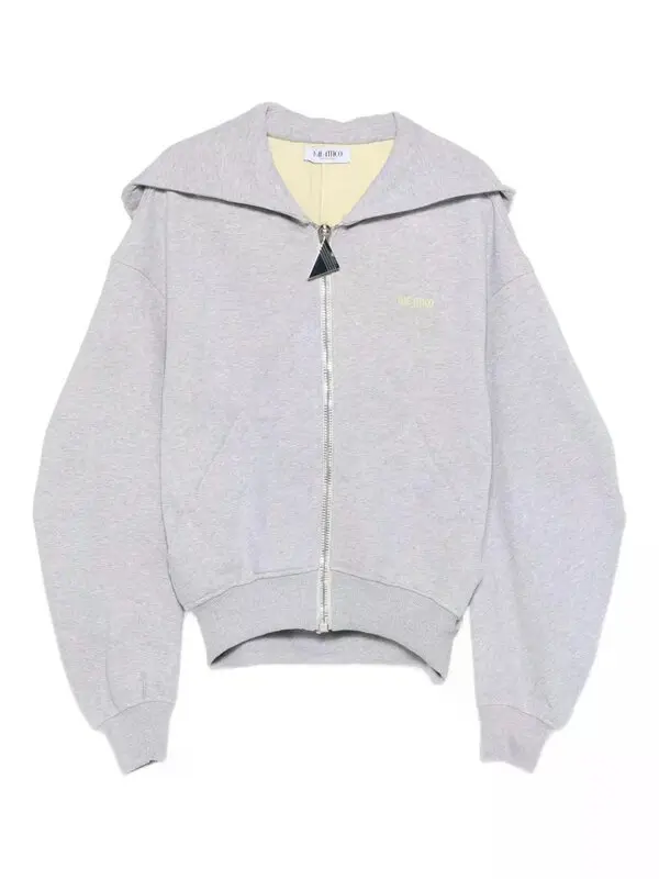 Attico Zip-up Hoodie