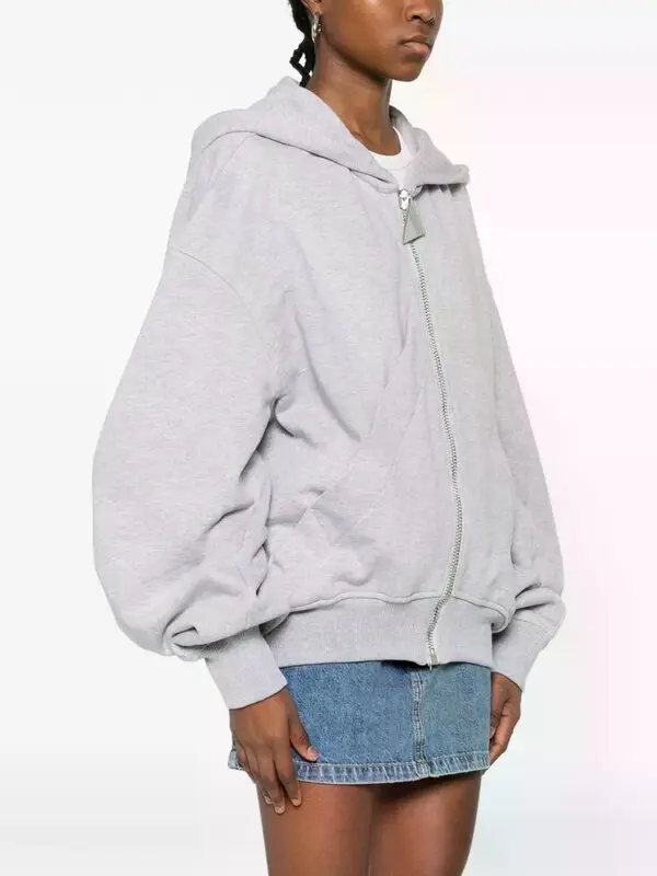 Attico Zip-up Hoodie