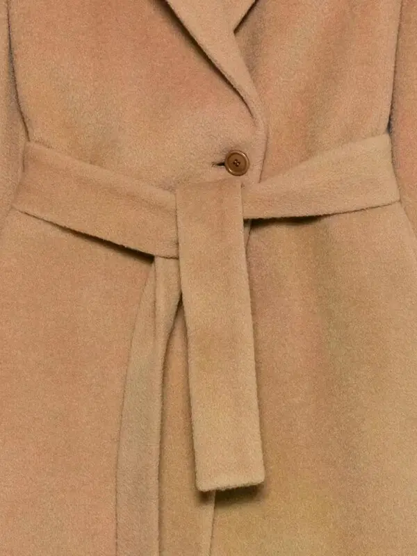 Gianfranco Ferre Belted Single-breasted Coat
