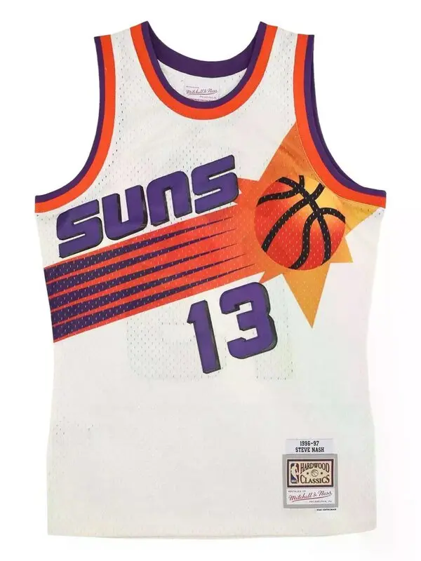 Mitchell & Ness Swingman Phoenix Suns 1996 Steve Nash Jersey Tank Top - White