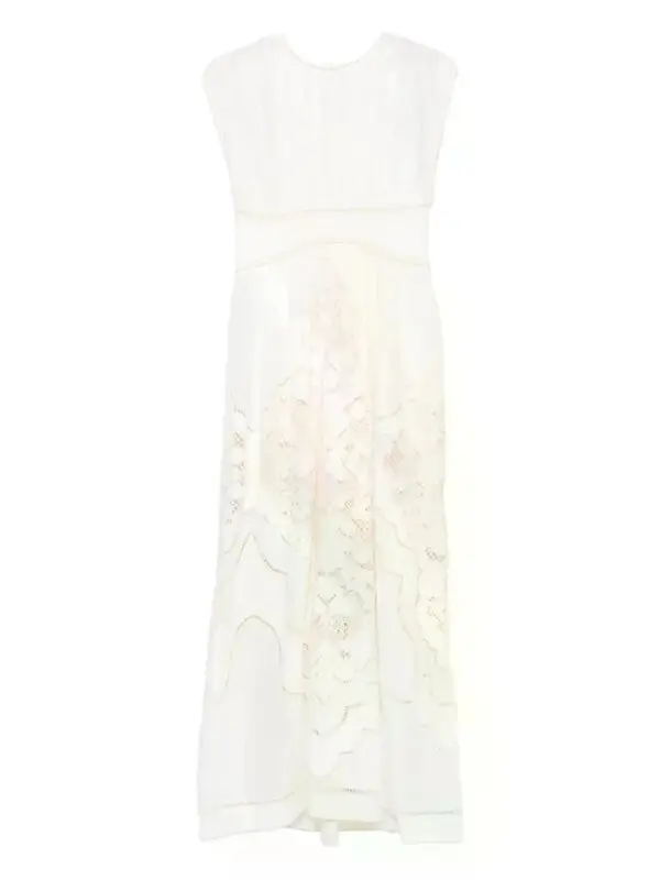 Zimmermann Daylight Waisted Lace Maxi Dress
