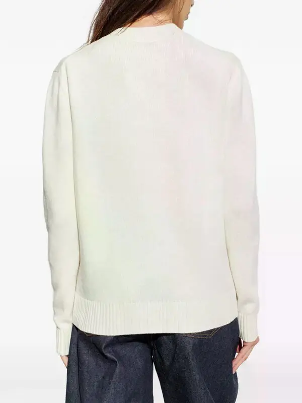 Givenchy Logo Sweater - White