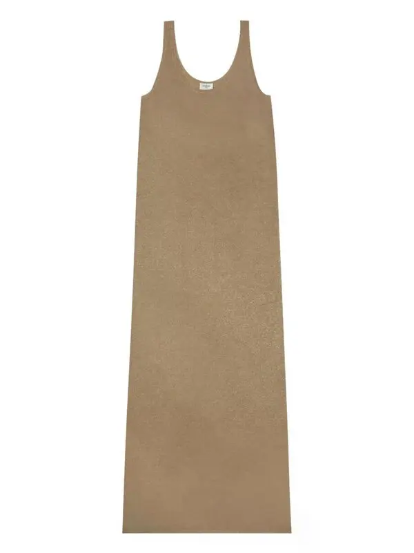Saint Laurent Sleeveless Knitted Maxi Dress