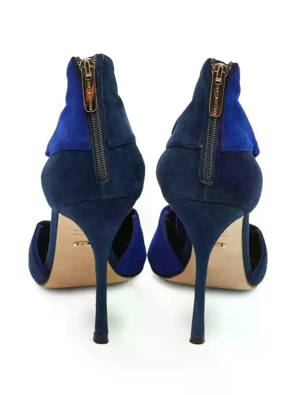 SERGIO ROSSI Cut-out Heeled Pumps