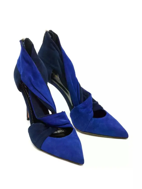SERGIO ROSSI Cut-out Heeled Pumps