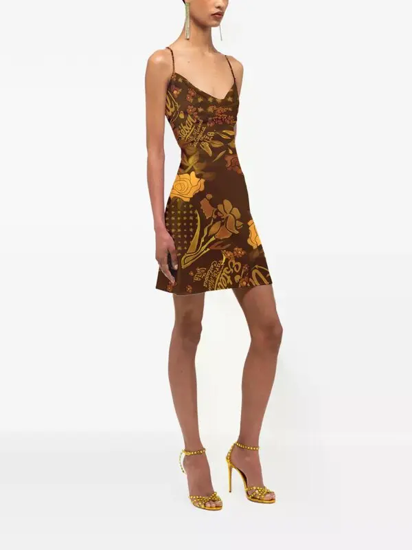 DONDE ESTEBAN Veranera Floral-print Mini Dress