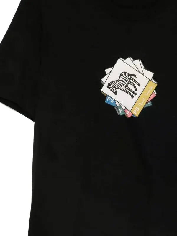 Paul Smith Graphic-printed T-shirt - Black