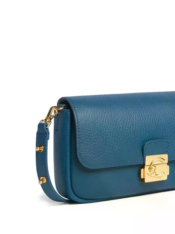 COCCINELLE Logo-plaque Shoulder Bag - Blue