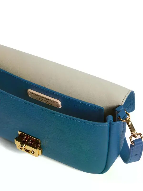 COCCINELLE Logo-plaque Shoulder Bag - Blue