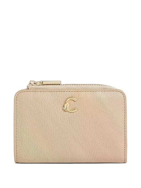 COCCINELLE Logo-plaque Wallet - Neutrals